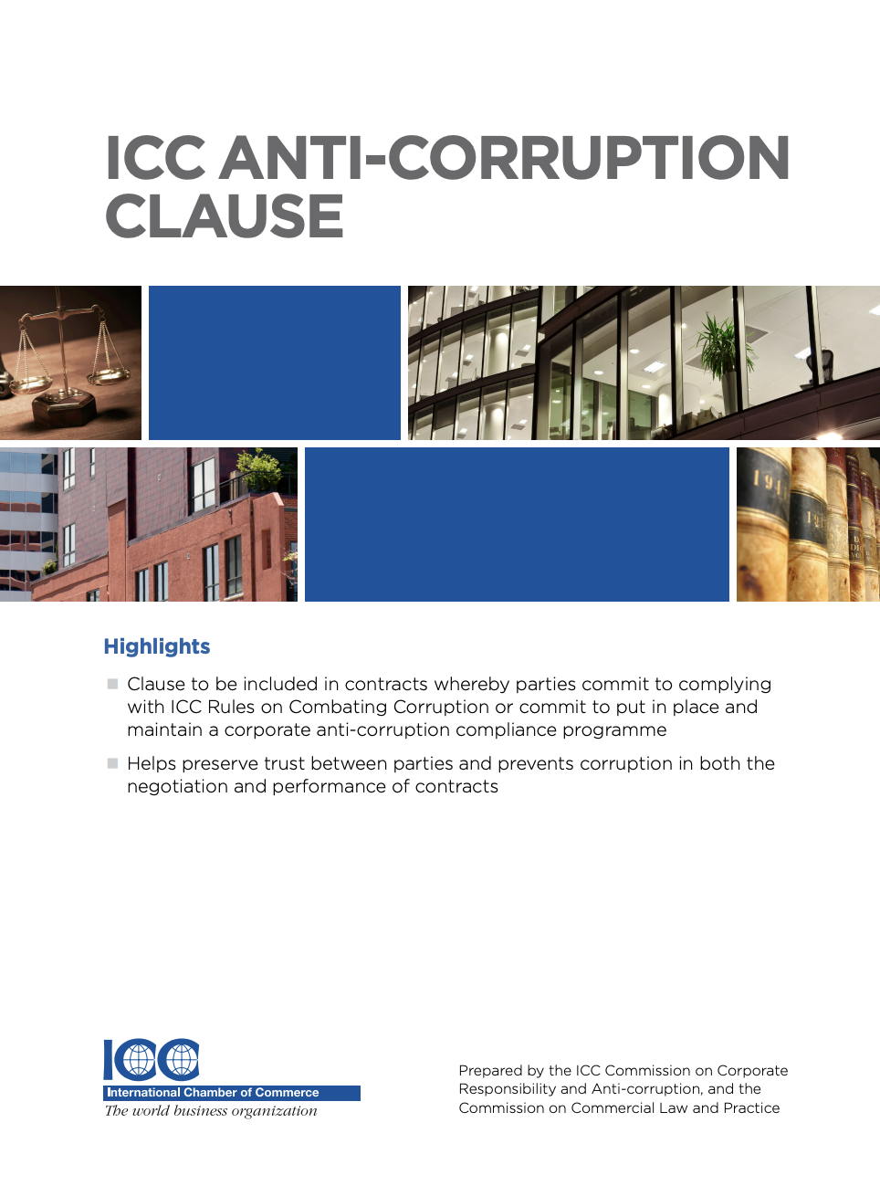 ICC Anti-corruption Clause - ICC - International Chamber of Commerce