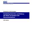 ICC Rules of Conduct and Recommendations to Combat Extortion and ...