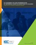 Statement on Code Interpretation and Reference Guide on Advertising to ...