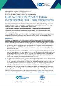 Multi Systems for Proof of Origin in Preferential Free Trade Agreements ...